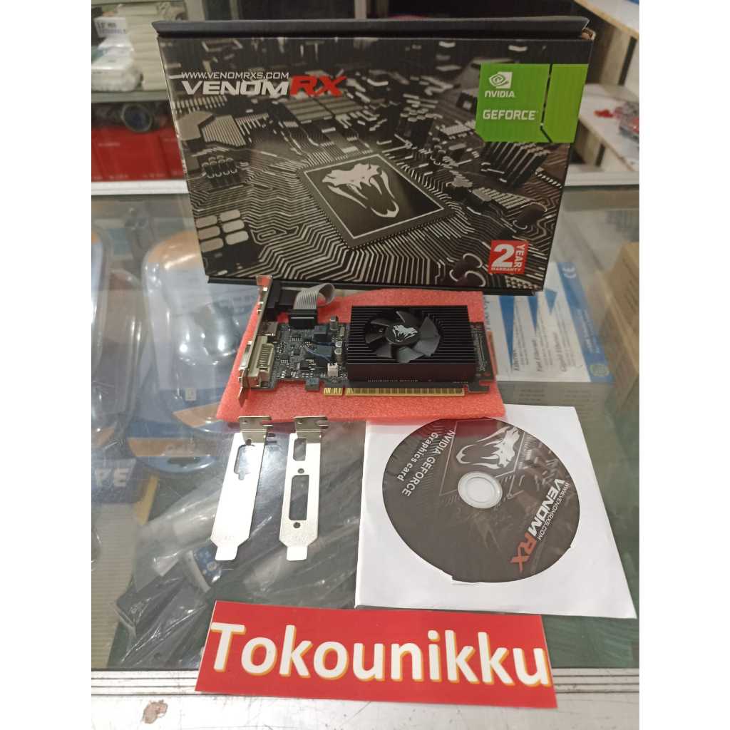 Jual VenomRX VGA Card Nvidia GeForce GT610 1GB DDR3 64 Bit | Shopee Indonesia