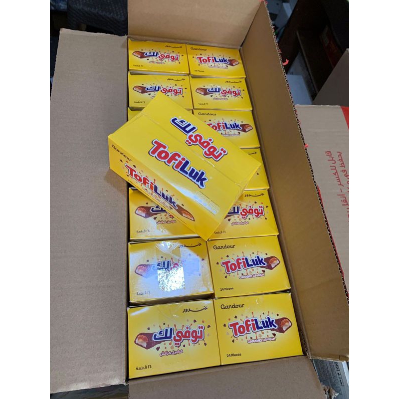 Jual Biksuit Tofiluk Coklat Caramel 1 Box | Shopee Indonesia