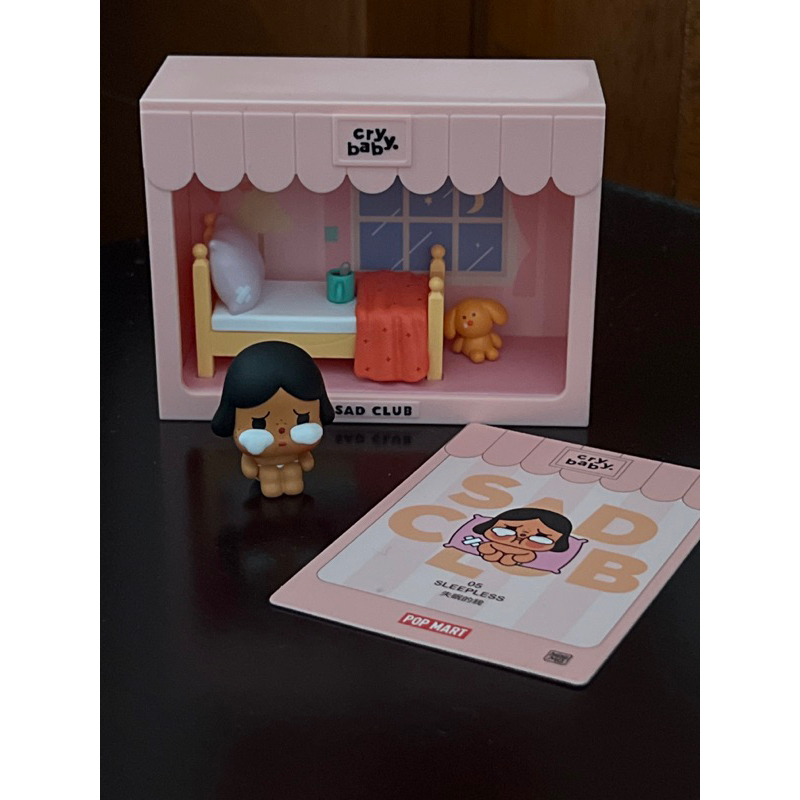 Jual Pop Mart CRY BABY SAD CLUB Sleepless Selected NO BOX | Shopee ...