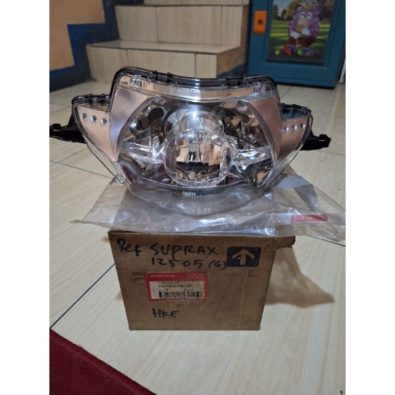 Jual headlamp reflektor lampu depan honda supra x125 X 125 old lama ...