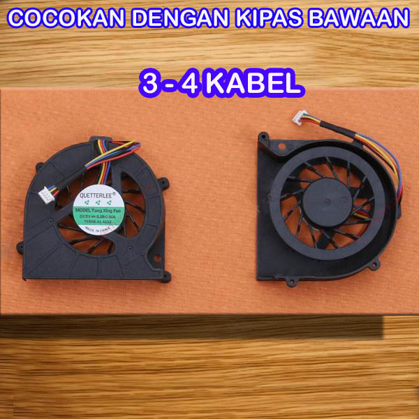 Jual kipas FAN cpu Toshiba Satellite C600 L600 L630 L635 C640 C600D C645 C655 C650 3 4 pin ...