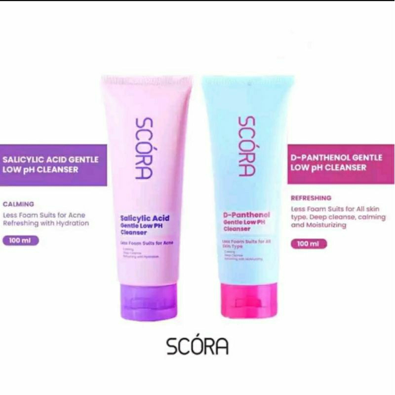 Jual [READY] SCORA D-Panthenol Gentle Low PH Cleanser Salysilic Acid ...