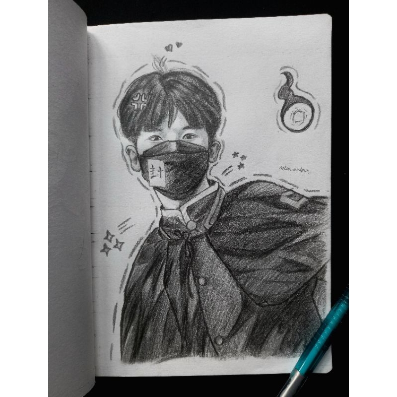 Jual JUAL JASA GAMBAR SKETSA WAJAH SIMPEL ( SEMI REALISME ) | Shopee ...