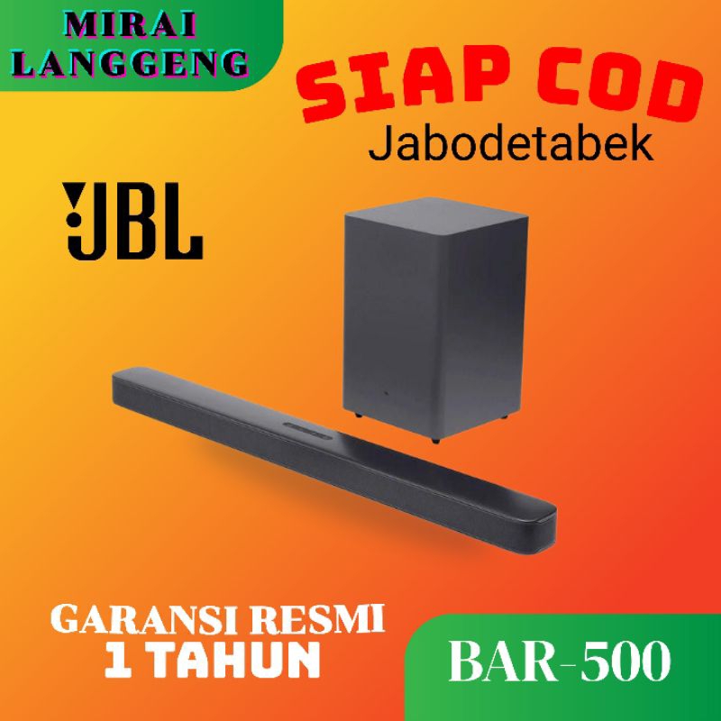 Jual JBL BAR 500 INSTAN BIKE SOUNDBAR ATMOS 5.1 ORIGINAL IMS WARRANTY | Shopee Indonesia