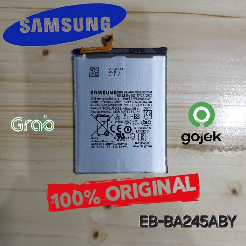 Jual BATRE BATERAI BATTERY SAMSUNG GALAXY A24 4G EB-BA245ABY 100% ORIGINAL COPOTAN | Shopee ...