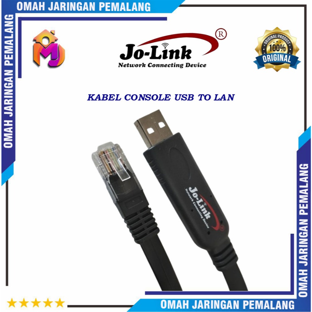Jual Kabel Console Usb To Rj45 1.5m Merk Jolink | Shopee Indonesia