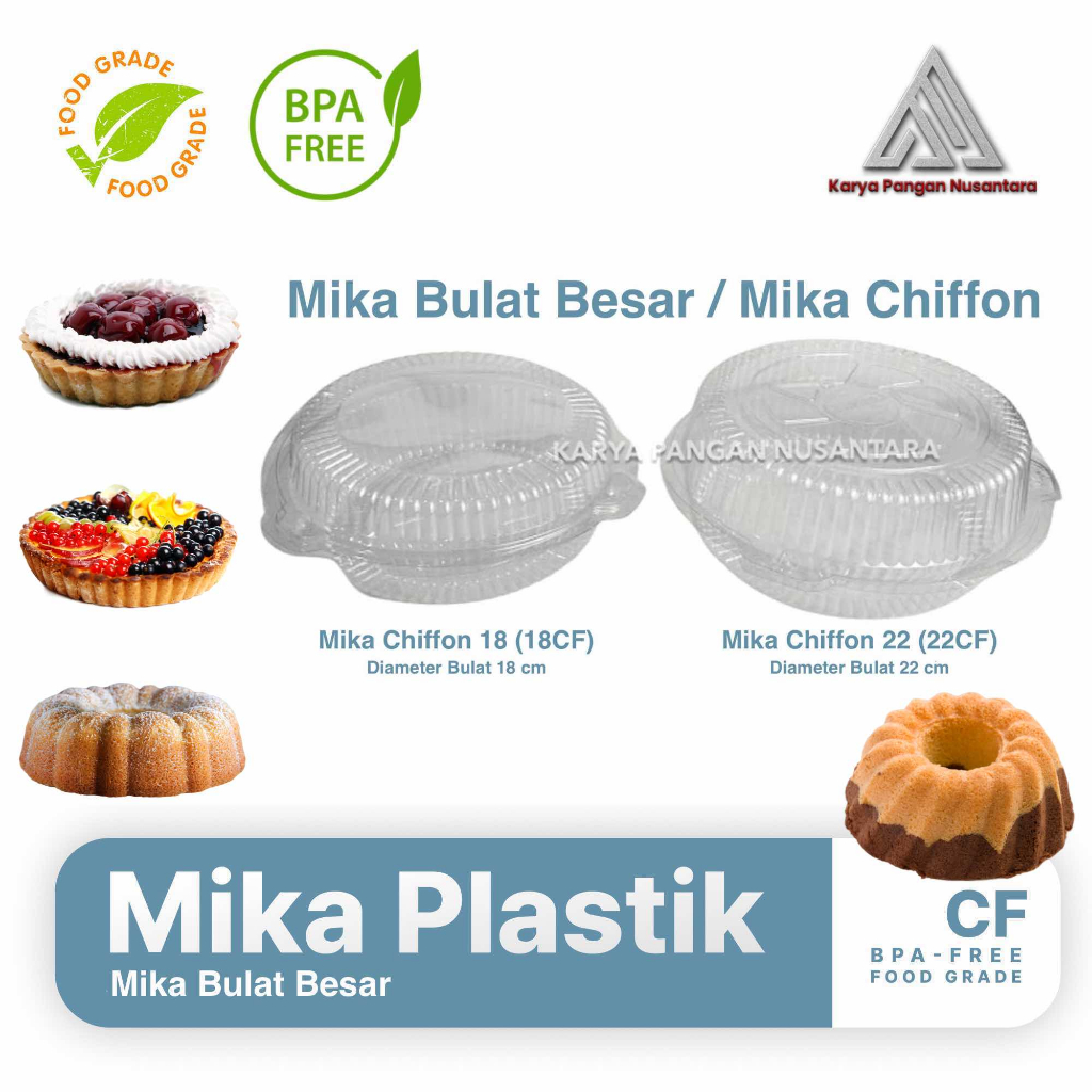 Jual MIKA CHIFFON MIKA BOLU SIFON MIKA BUNDAR MIKA BULAT PUDDING KUE ...
