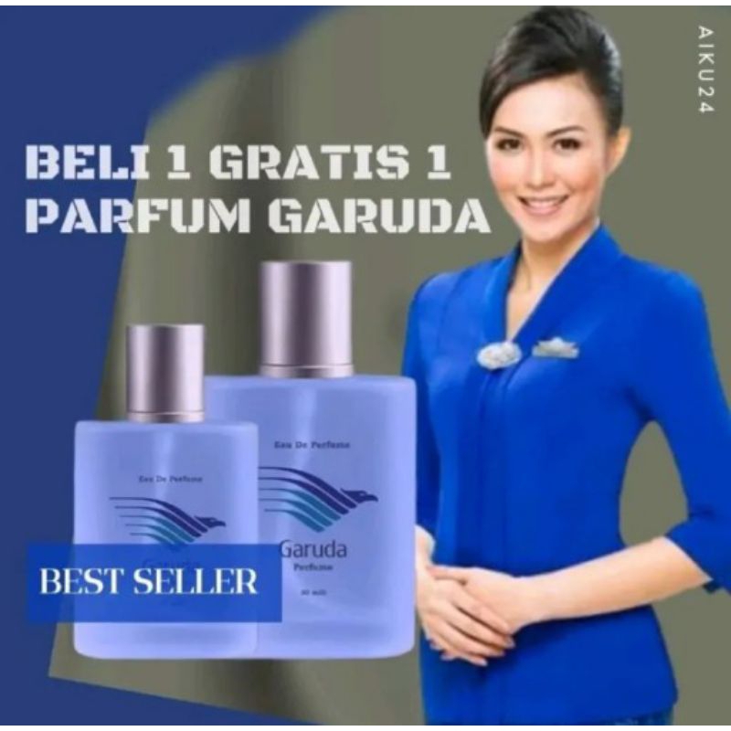 Jual (BELI 1 DAPAT 2)PARFUM PRAMUGARI (Garuda)-WANITA WANGI FRESH TAHAN ...