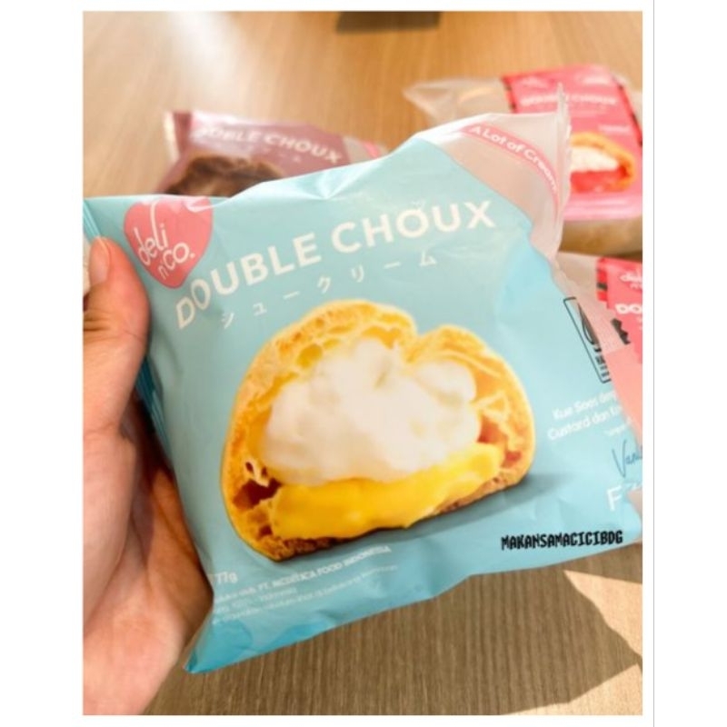 Jual Kue Soes Double Choux Rasa Vanilla 77gr | Shopee Indonesia