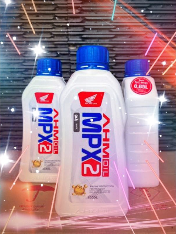 Jual Oli MPX X2 10W - 30 API SL JASO MB Kemasan 0.65 liter | Shopee ...
