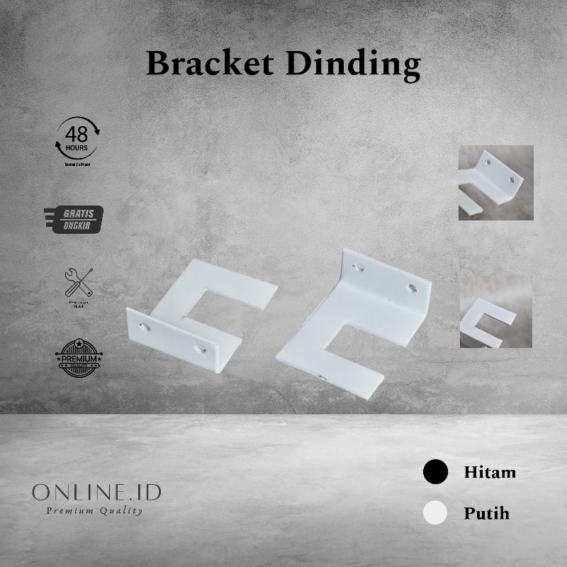 Jual BRACKET / DUDUKAN PENYANGGA DINDING | Shopee Indonesia