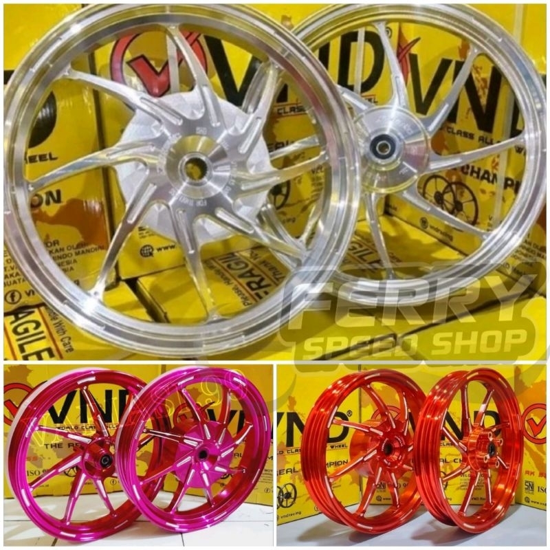 Jual Velg Racing Vnd Ak 88 Vario 150 & 125 Vario 160 Cbs / Pelek Ak88 Vario 125 & 150 Vario 160 ...