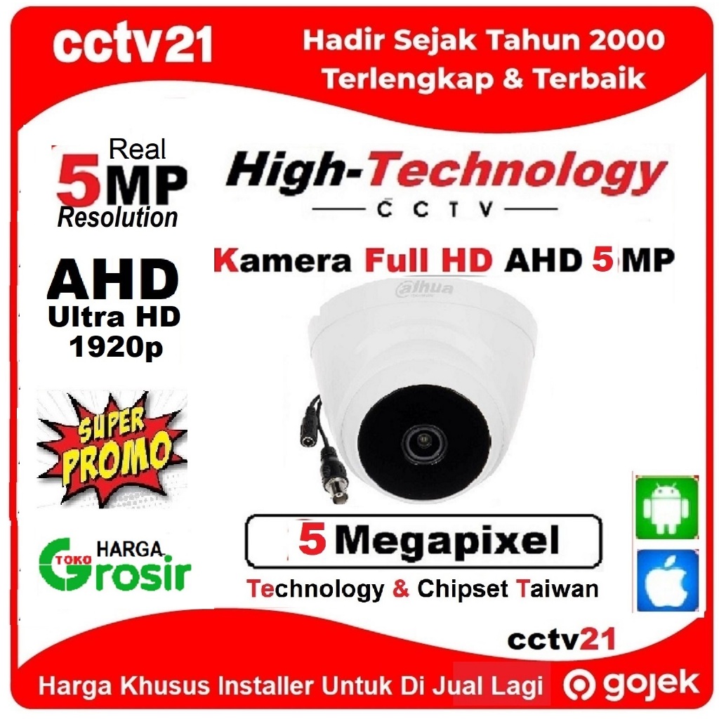 Jual CCTV / Camera / Kamera / 5MP High Technology Ultra HD 1920P Harga ...