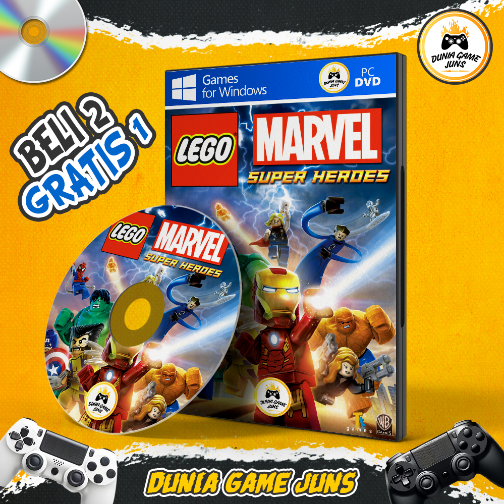 Jual LEGO Marvel Super Heroes | Game Lego | CD/DVD | Game PC/Komputer ...