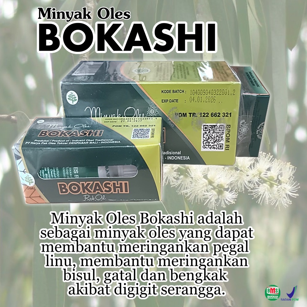 Jual Minyak Oles BOKASHI 35/140ml | Shopee Indonesia