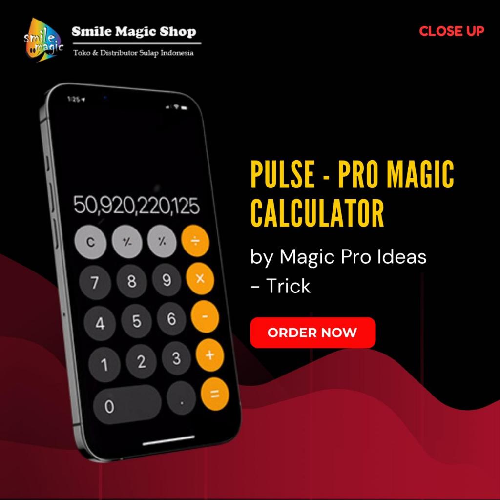 Jual Alat Sulap - Pulse - Pro Magic Calculator by Magic Pro Ideas - Trick - Smile Magic Shop ...