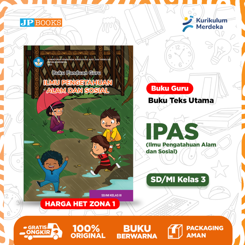 Jual JP Books – Buku Guru Teks Het Kurmer Sekolah Ipas Sd Kelas 3 - Kurikulum Merdeka | Shopee ...
