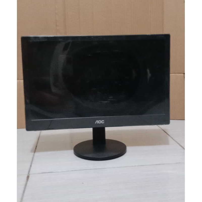 Jual obral murah monitor AOC LED 16 inch mulus no minus masih seperti ...