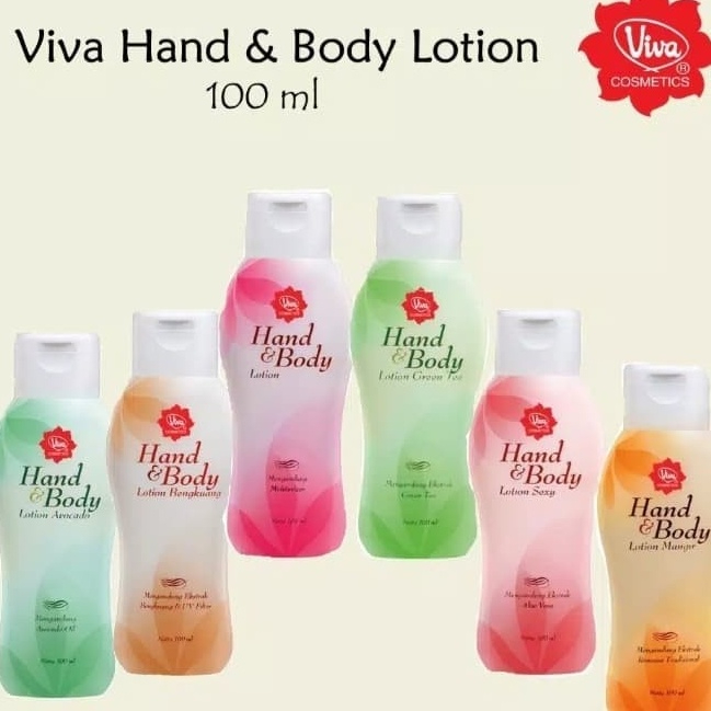 Jual VIVA Hand & Body Lotion 100ml Original BPOM | Shopee Indonesia