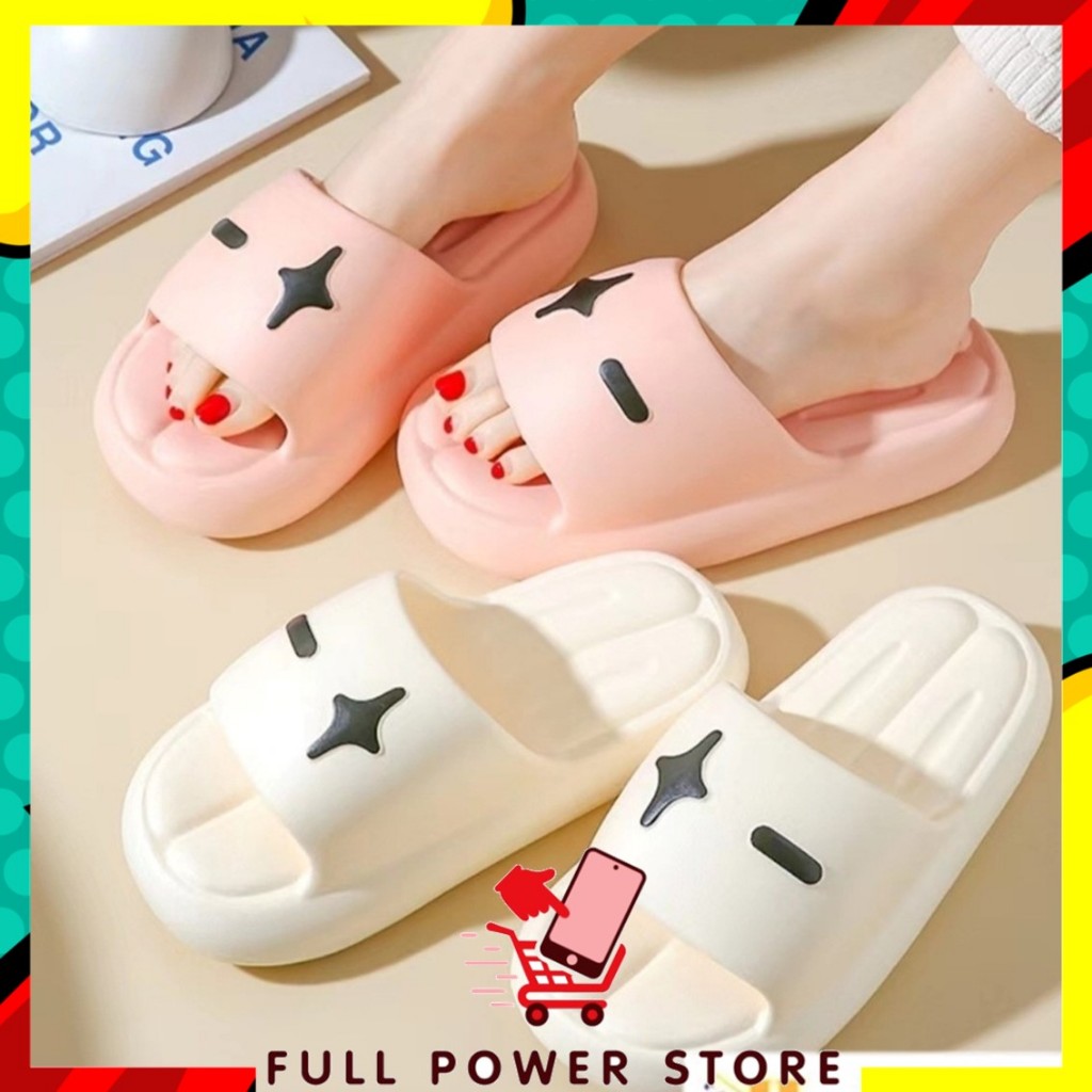 Jual FPS Sandal Wanita Kekinian Anti Slip 6728 Logo Plus Minus t Sendal ...