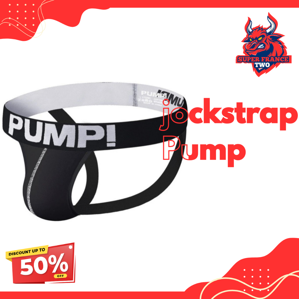 Jual DISKON CELANA DALAM PUMP JOCKSTRAP PRIA PUTIH COTON / JOCKSTRAP PUMP HITAM | Shopee Indonesia