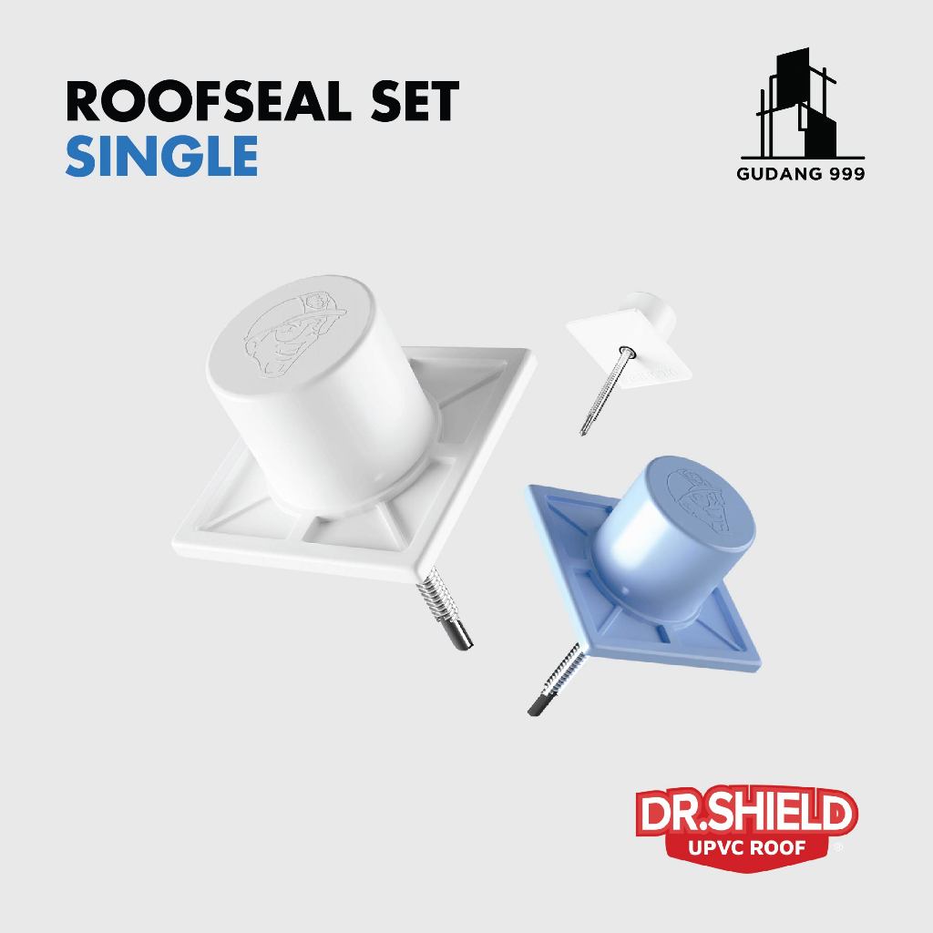 Jual Baut Roofing UPVC / Single Wall / Roof Seal Set / Skrup Roofing ...