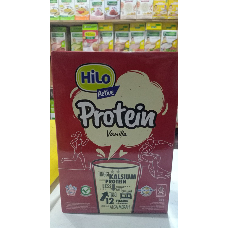 Jual Hilo Active Protein 500 gram vanilla | Shopee Indonesia