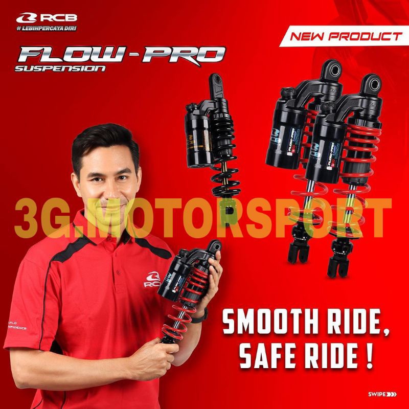 Jual SHOCK FLOW-PRO SUSPENSION AEROX/NMAX NEW 305MM RCB | Shopee Indonesia