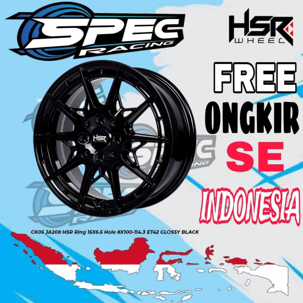 Jual Velg Mobil Racing Hsr Ck05 R15 Untuk Sigra Avanza Xenia Livina Evalia Vios Kijang LGX Altis ...