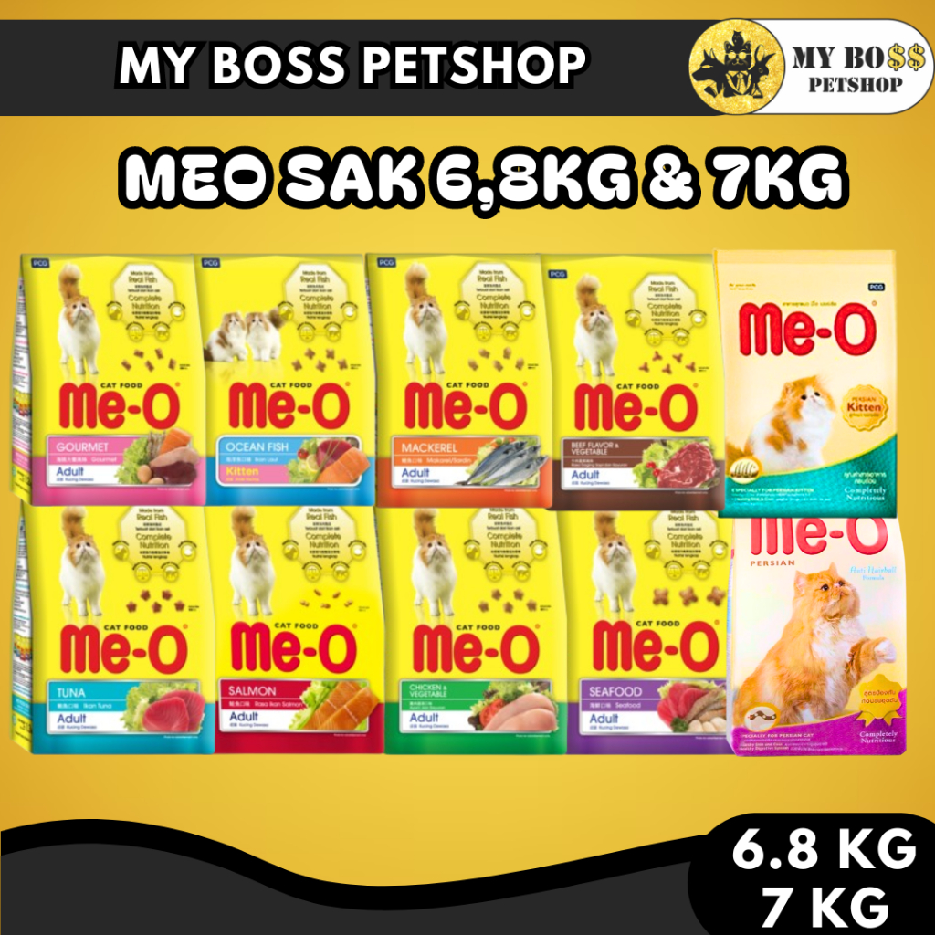 Jual MEO Dry Food Sak 6,8Kg 7Kg Meo Makanan Kucing Kering Pakan Kucing ...