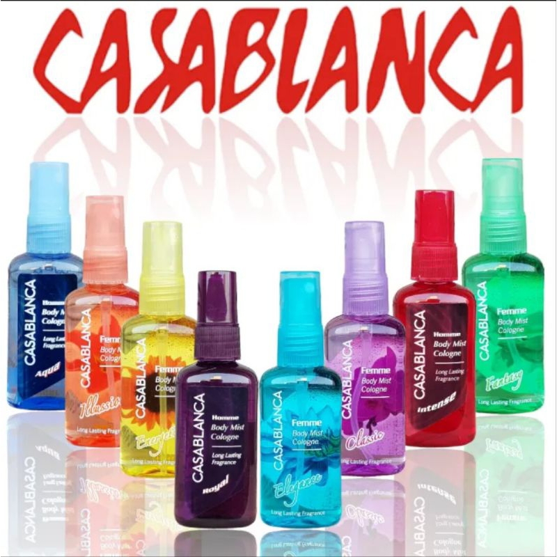 Jual Casablanca Body Mist Cologne Classic 50ml & 100ml | Shopee Indonesia