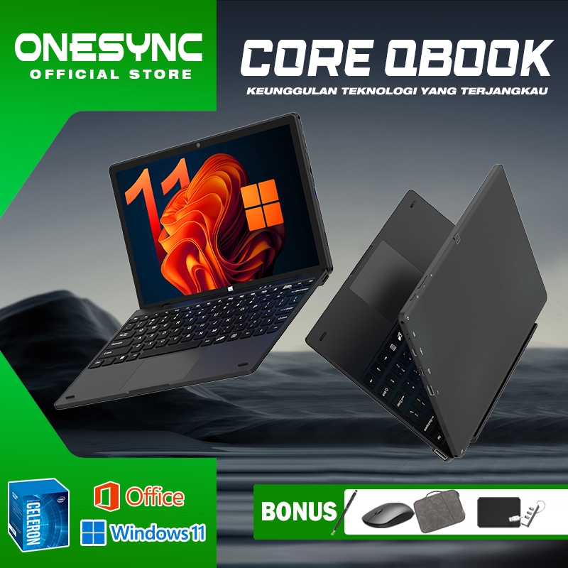 Jual ONESYNC Tablet 2in1 10 "Windows 10 Layar Sentuh Laptop FHD IPS Prosesor Intel Quad Core RAM ...
