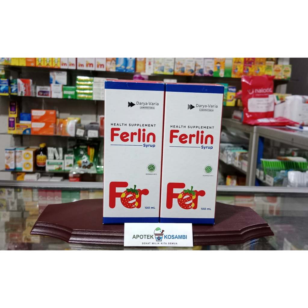 Jual FERLIN SIRUP 100 ML | Shopee Indonesia