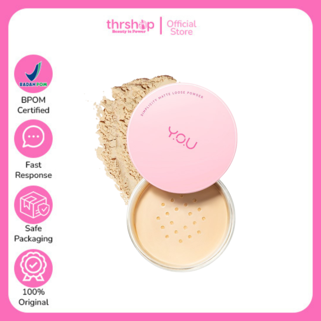 Jual YOU SIMPLICITY MATTE LOOSE POWDER | BEDAK TABUR | MATTE FINISH ...