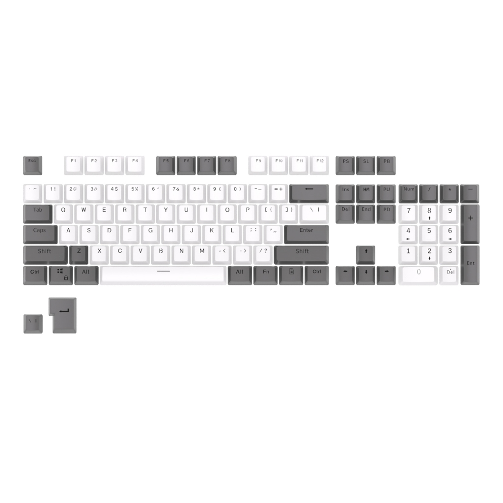 Jual RK Royal Kludge Pbt Full Set 106 Keycaps Suitable For All RK ...