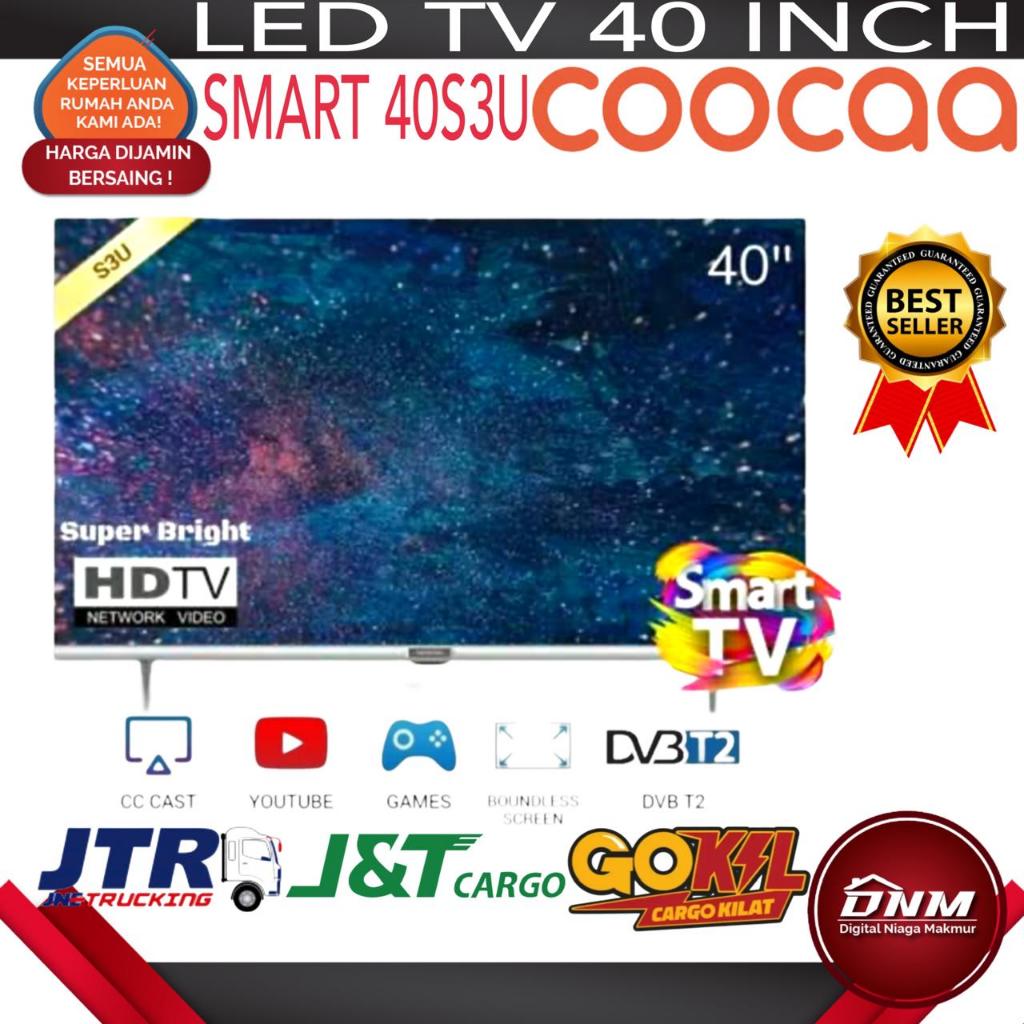 Jual COOCAA 40 inch Digital Smart TV Model Coocaa 40S3U | Shopee Indonesia