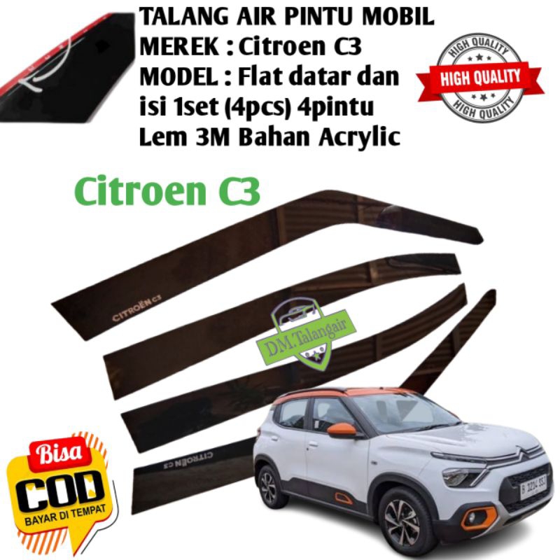 Jual talang air mobil Citroen C3 Citroen C3 Aircross THN 2023-2024 ...