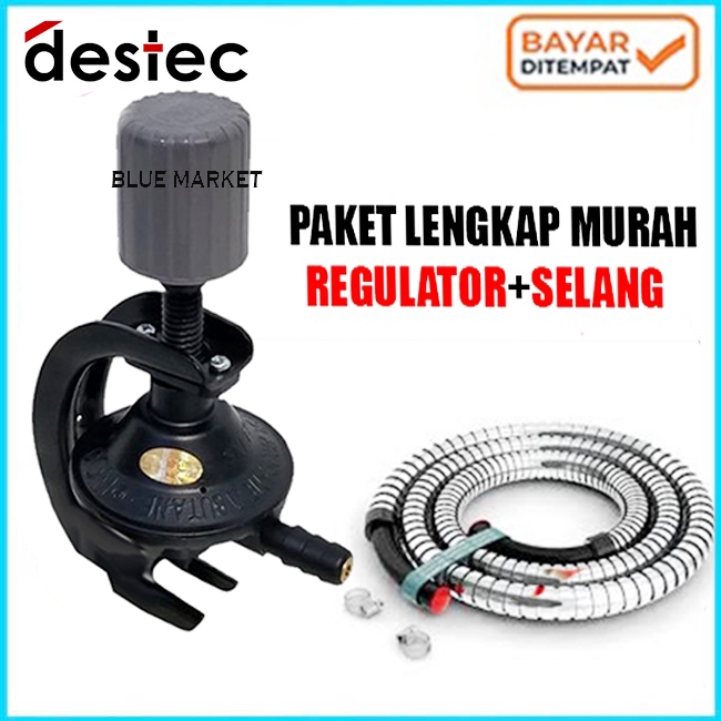 Jual FREE BUBLE WARP DESTEC COM-U12R(NON METE) Paket Selang - Regulator ...