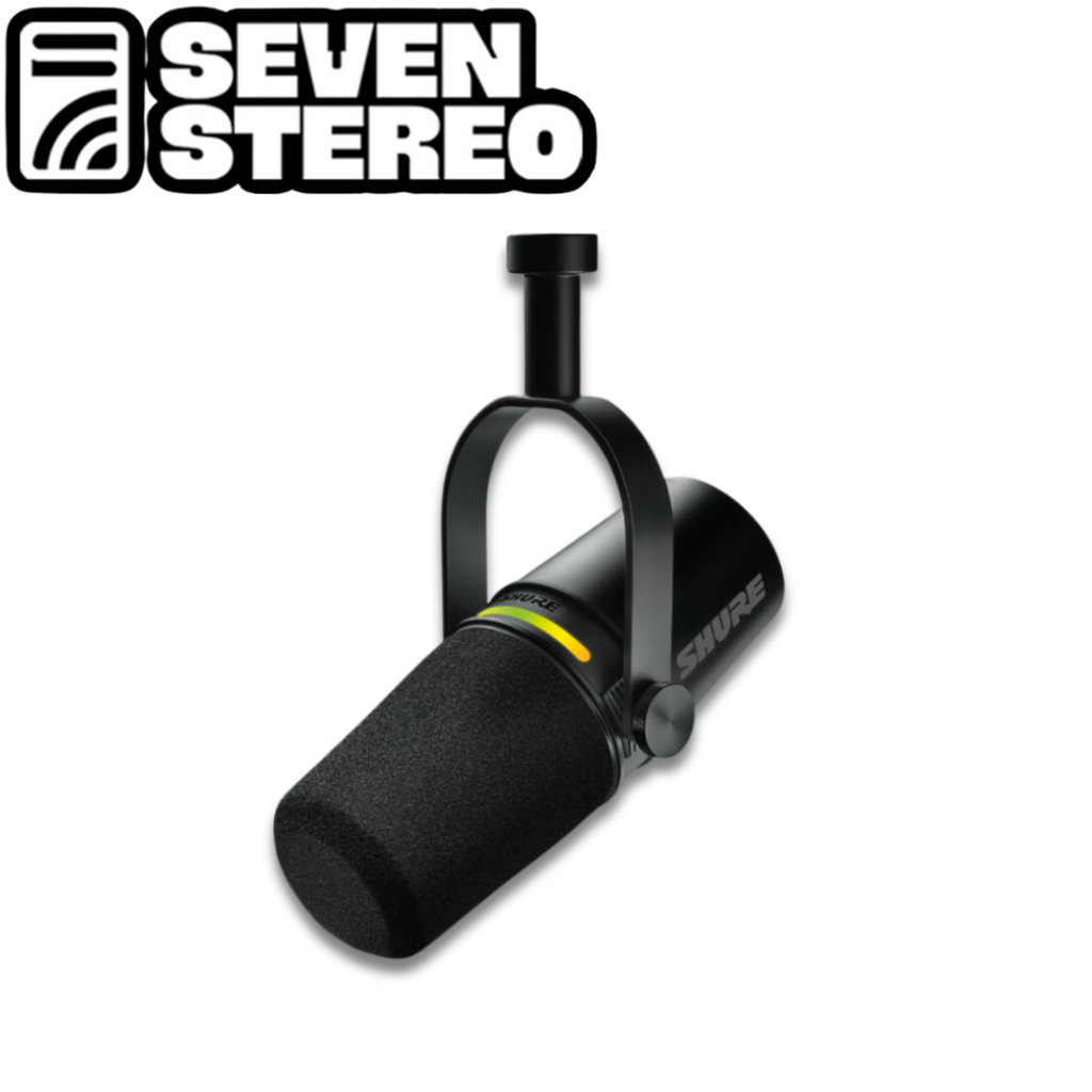 Jual Shure MV7+ / MV7 Plus Podcast Microphone Enhanced Audio LED Touch ...