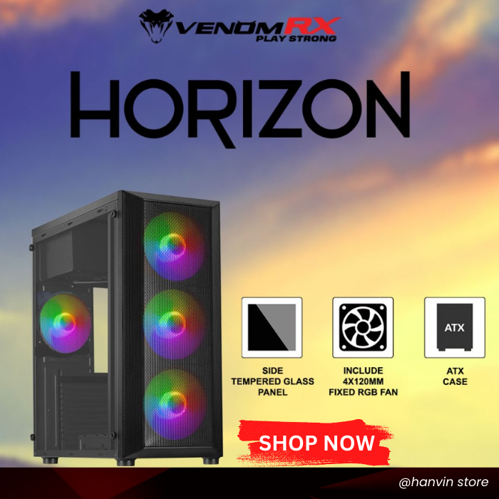 Jual Casing VenomRX Horizon (Casing Gaming Ekonomis) | Shopee Indonesia
