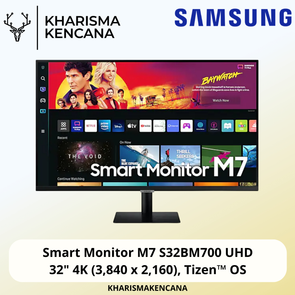 Jual SAMSUNG Smart Monitor M7 S32BM700 32" 4K Tizen OS LS32BM700UEXXD ...