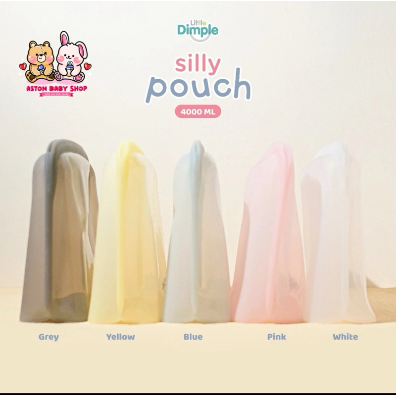 Jual Little Dimple Silly Pouch 4000ml / Little Dimple Silicone Pouch ...