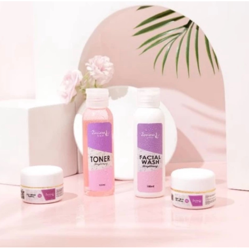 Jual ZAVIERA SKINCARE PAKET GLOW BOOSTER / GLOWING CREAM | Shopee Indonesia