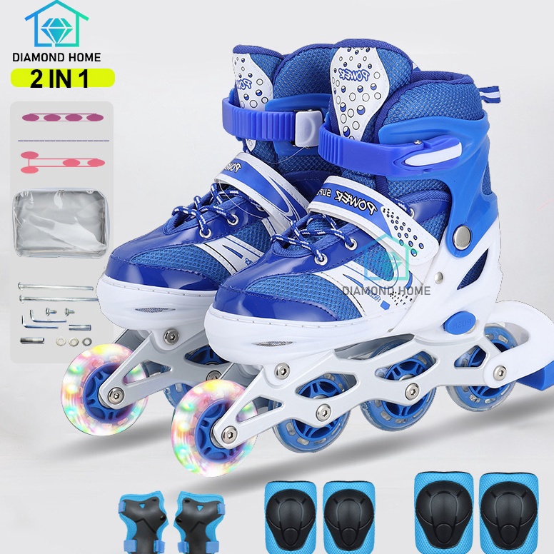 Jual KODE M26U Sepatu Roda Anak Inline Skate Laki Laki Dan Perempuan ...