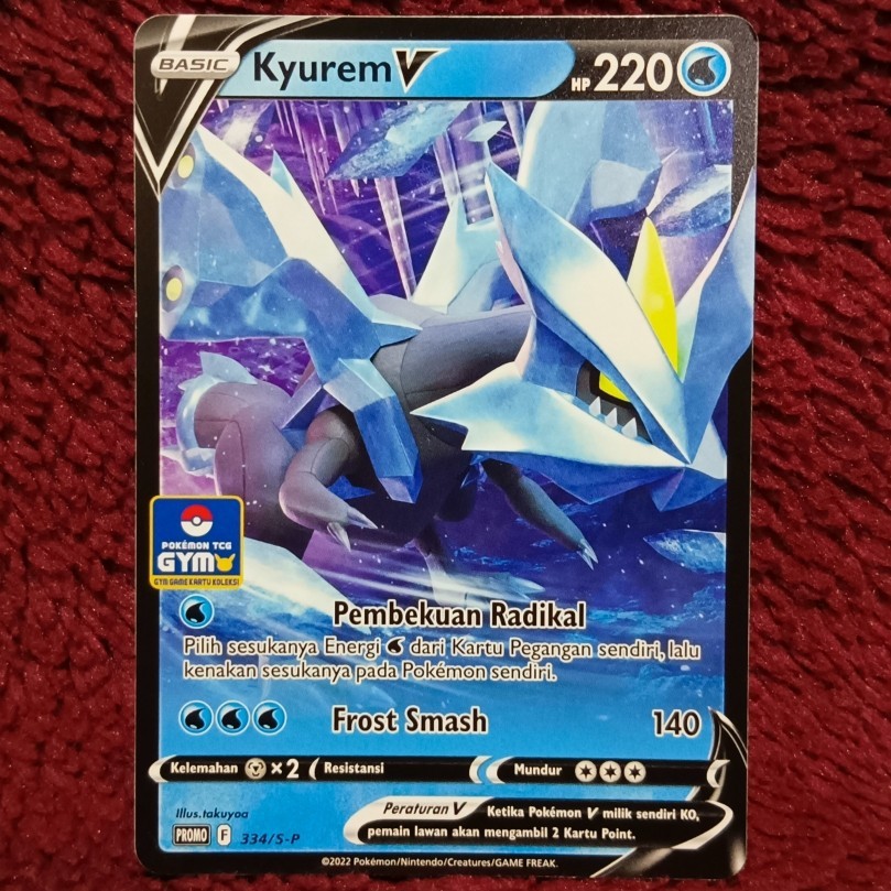 Jual Kyurem V Promo Gym 334/S-P - Pokemon TCG Indonesia | Shopee Indonesia
