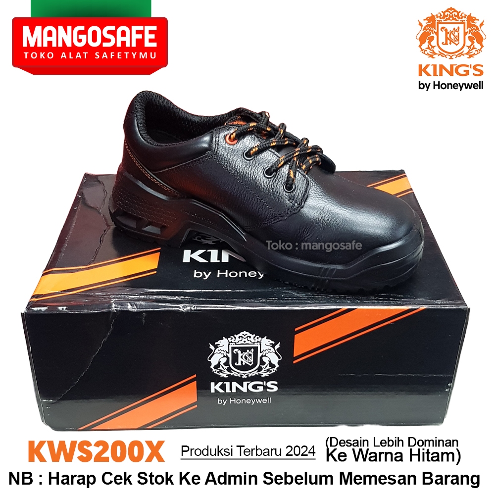 Jual Sepatu Safety KINGS by Honeywell KWS 200 X / KWS200 X Sepatu ...