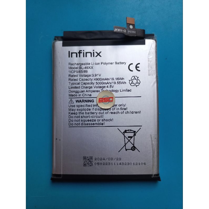 Jual Baterai Infinix Note 40 BL-49XX Original Copotan | Shopee Indonesia