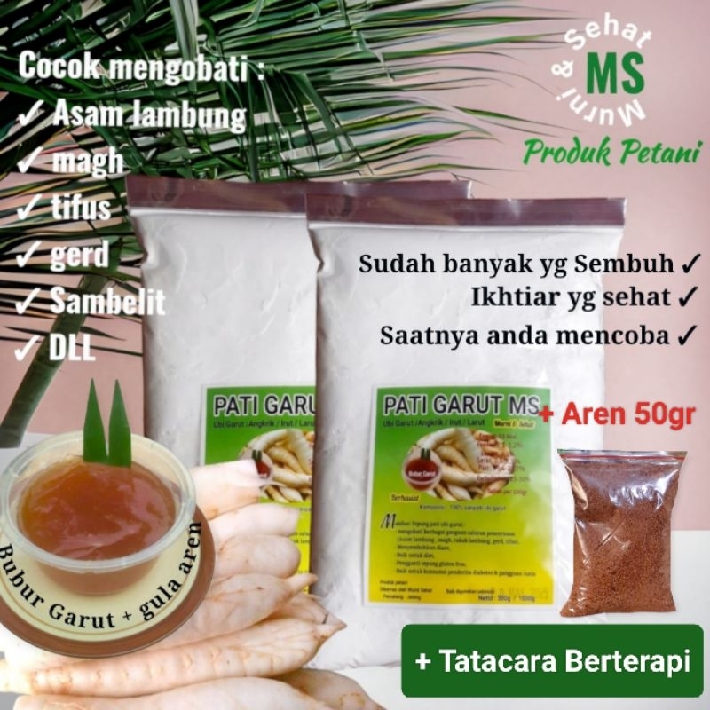 Jual TEPUNG PATI GARUT 1KG Free Aren 50gr / PATI IRUT / PATI ANGKRIK ...