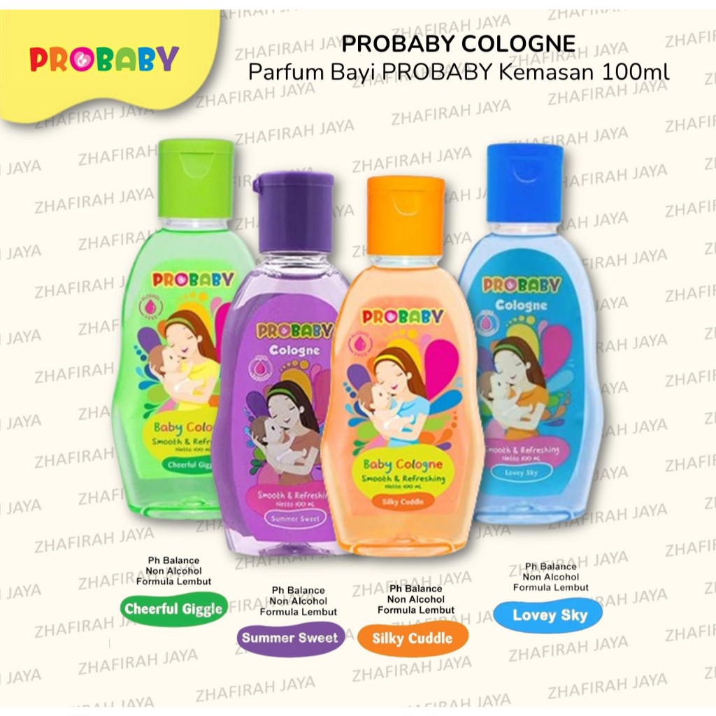 Jual PROBABY Baby Cologne 100ml - Colonge Bayi Terbaik, Aman dan Lembu ...