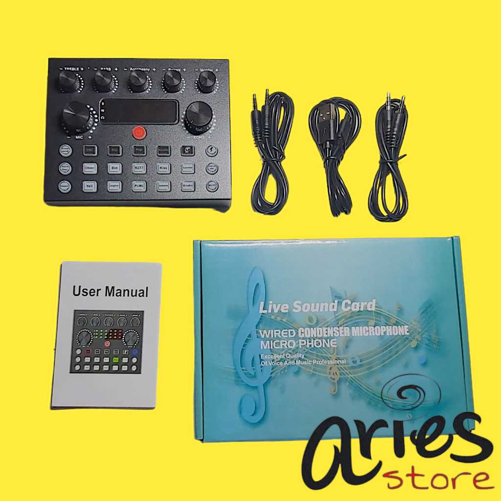 Jual Sound Card V8s Sound Card Super New Shopee Indonesia